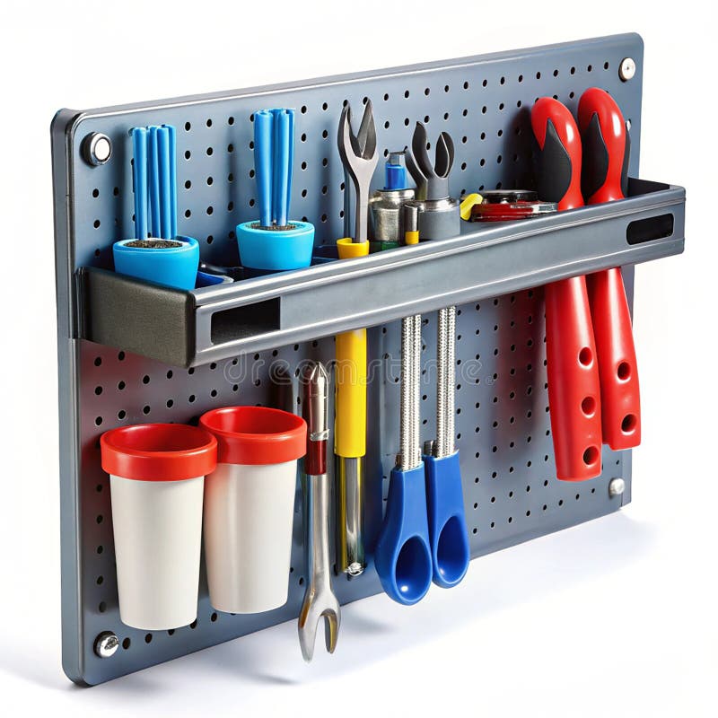 Plastic Tool Holder with a Magnetic Attachment System Stock ...