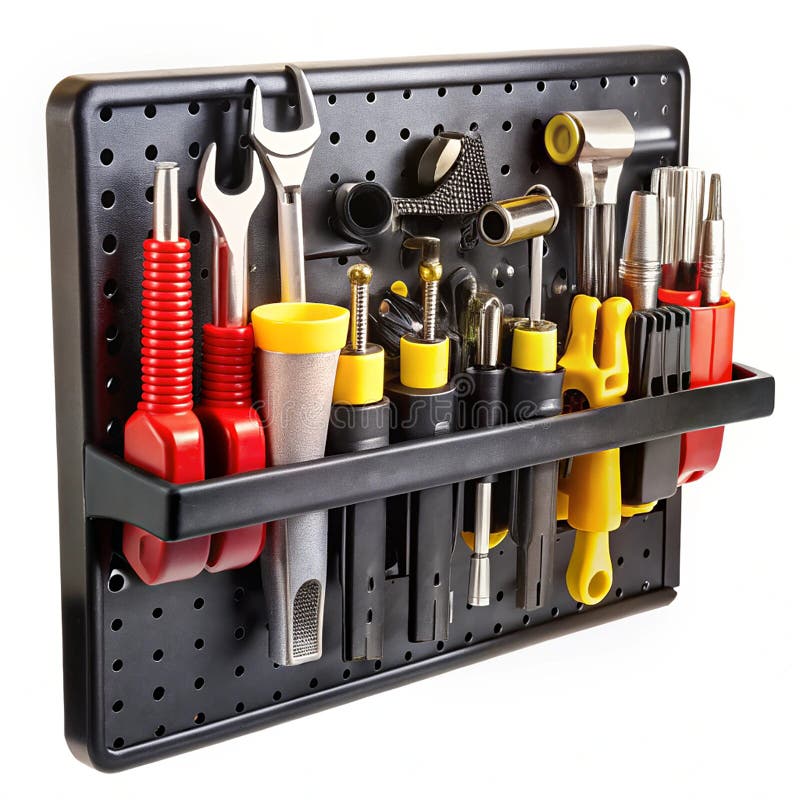 Plastic Tool Holder with a Magnetic Attachment System Stock ...