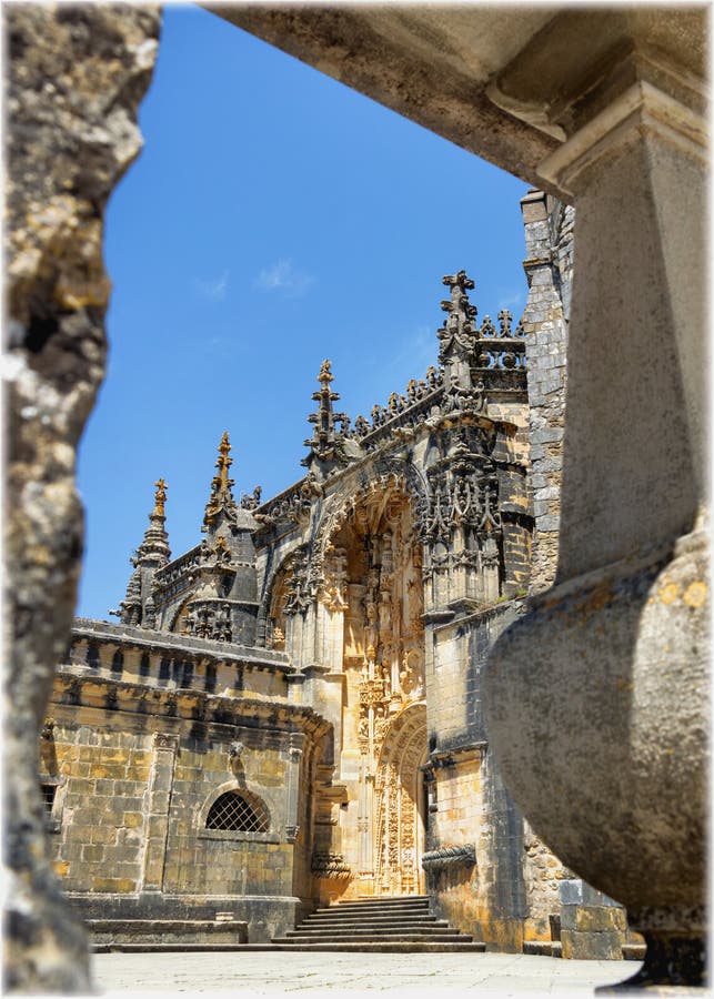 Convent of Christ, the Former Templars Monastery in Tomar, Portugal ...
