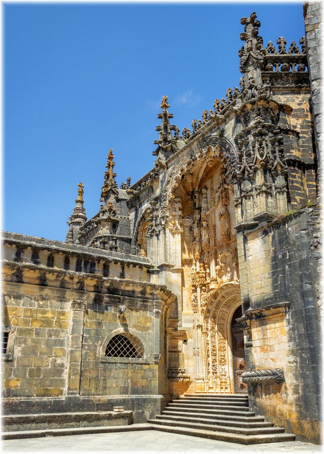 Convent of Christ, the Former Templars Monastery in Tomar, Portugal ...