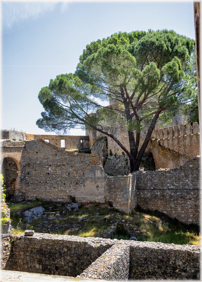 Convent of Christ, Former Templars Monastery in Tomar, Portugal Stock ...
