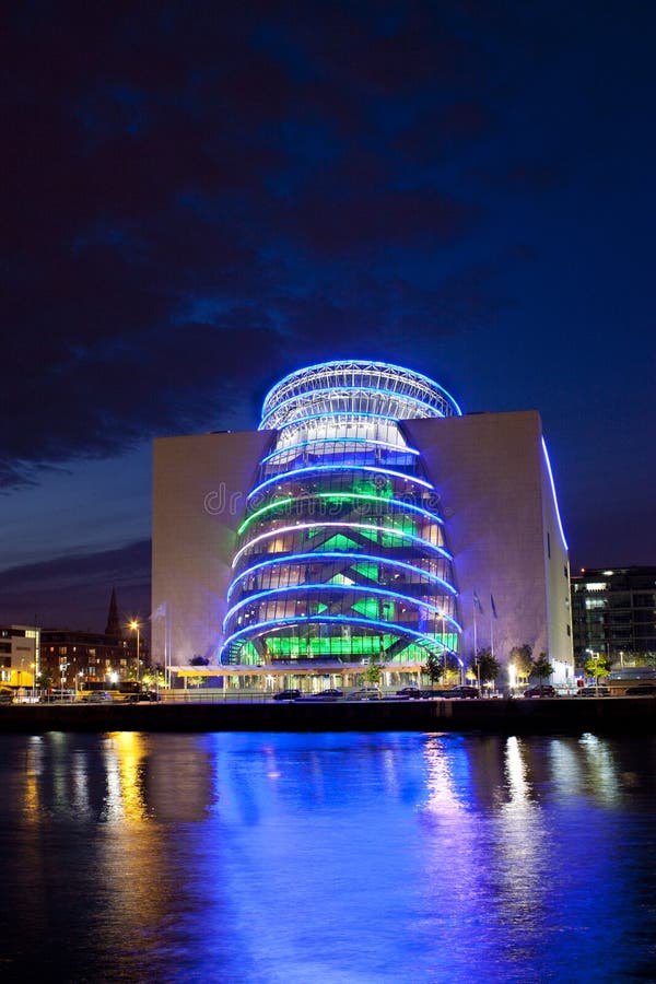 Convention center, Dublin editorial stock photo. Image of capitalism ...