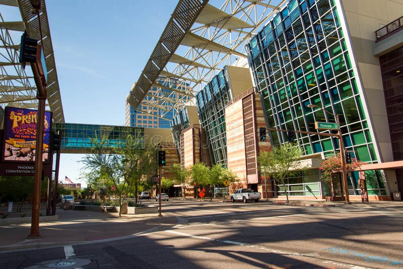 Convention Center Exterior in Phoenix, AZ Editorial Stock Image - Image ...