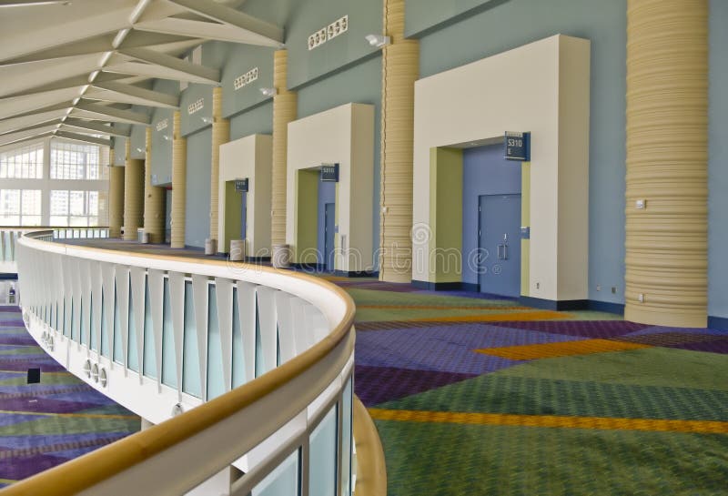 Convention Center Interior stock photo. Image of carpet - 5153144