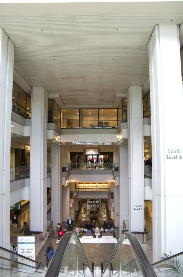 Seattle Convention Center Interiors Editorial Image - Image of ...