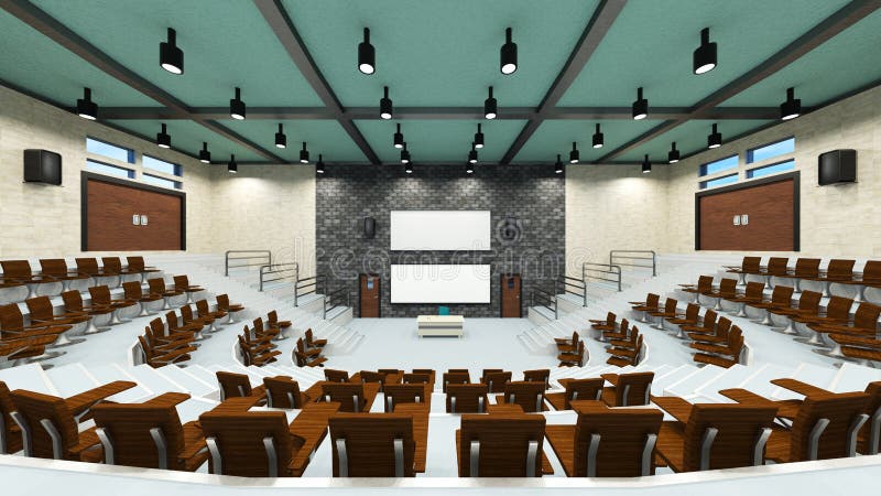 Convention hall stock photo. Image of classroom, space - 69496834