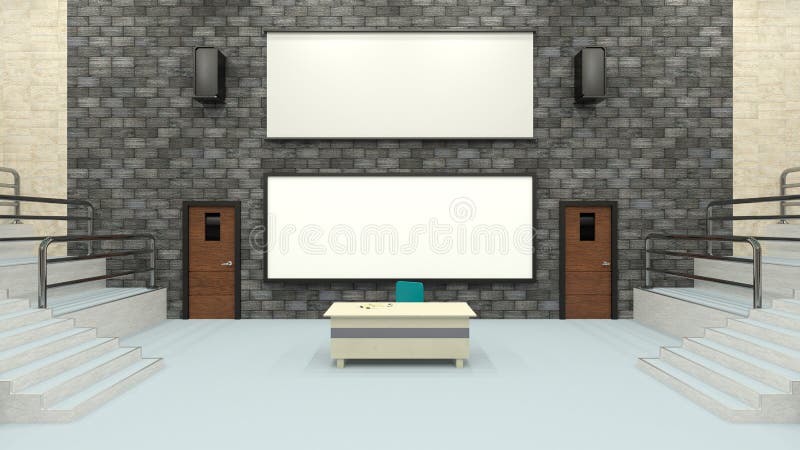 Convention Hall Silhouette Vector Image Logo Template Stock Vector ...