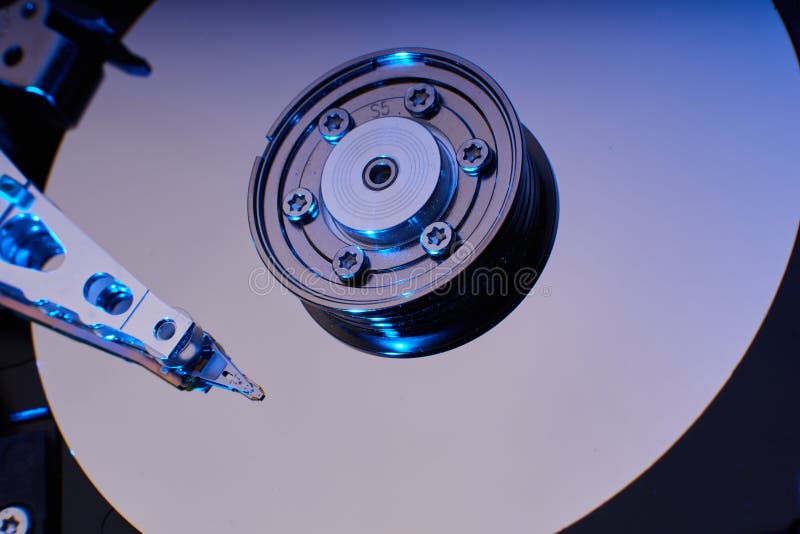 Conventional Computer Hard Disk Drive Stock Photo - Image of harddisk ...