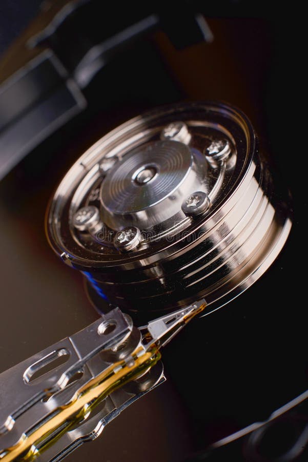 Conventional Computer Hard Disk Drive Stock Photo - Image of harddisk ...