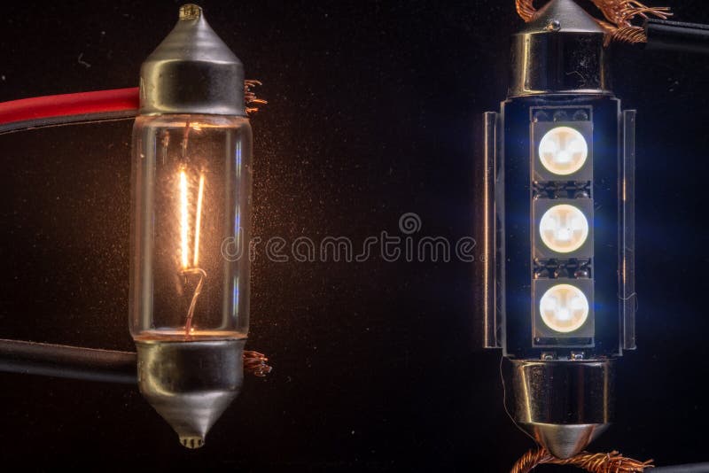 Conventional Tungsten Halogen Bulb with Light Emitting Diode ...