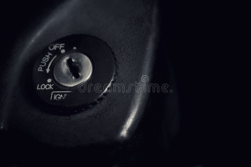 Conventional Vehicle Key System Panel Stock Photo - Image of vehicle ...