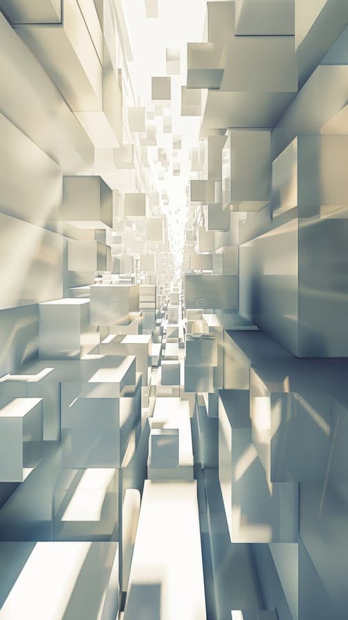 The Convergence of Square Shadows on a Vertical Surface Forming a ...