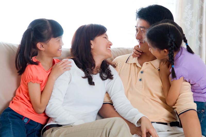 Conversation stock image. Image of affectionate, home - 31200435