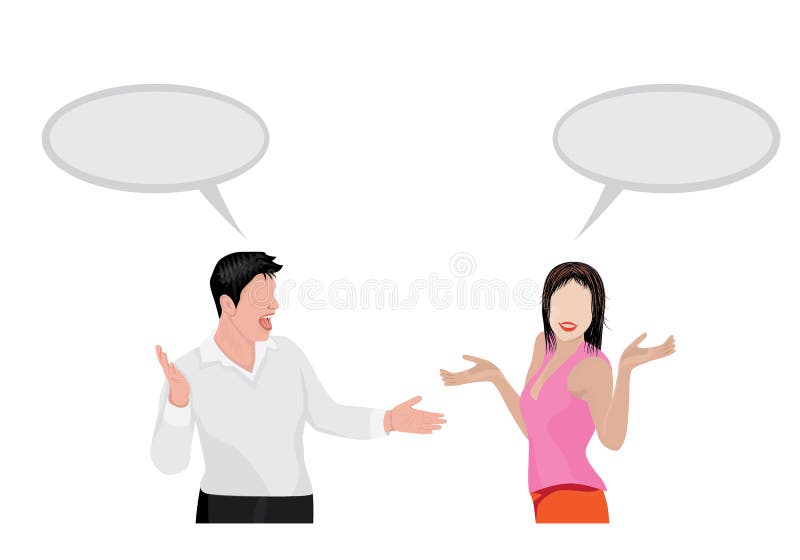 Conversation cartoon shape stock vector. Illustration of shape - 85393941