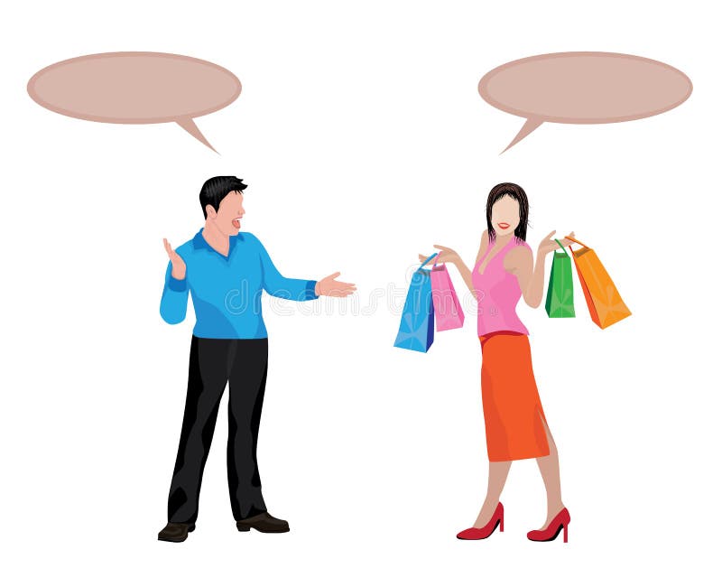 Conversation cartoon shape stock vector. Illustration of action - 85394049