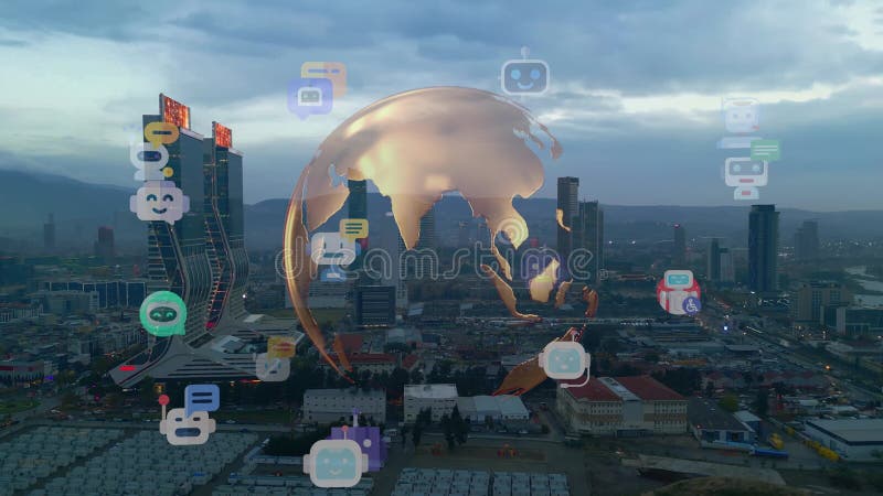 Conversation with Chatbot, Chatbot Giving Reply To Customer ...