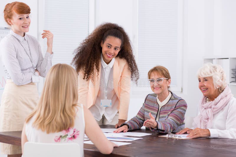 Conversation with the Client Stock Photo - Image of office, client ...