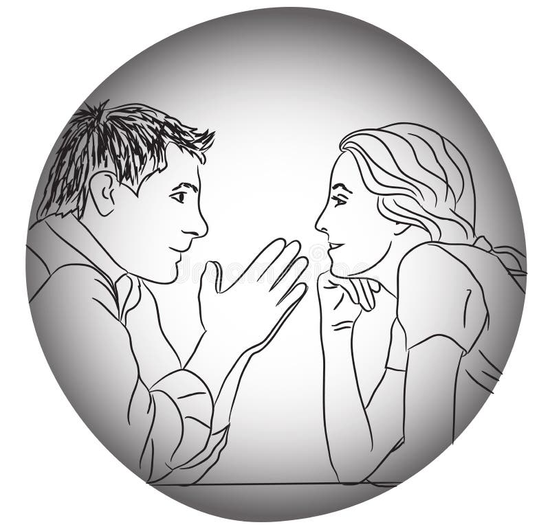 Love without rules stock illustration. Illustration of drawing - 12610413