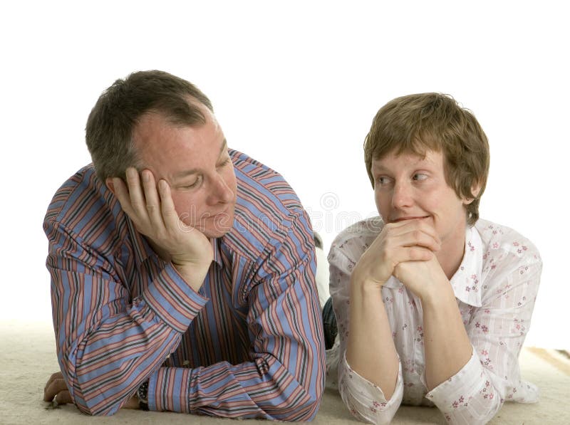 Conversation on the floor stock photo. Image of isolated - 835258