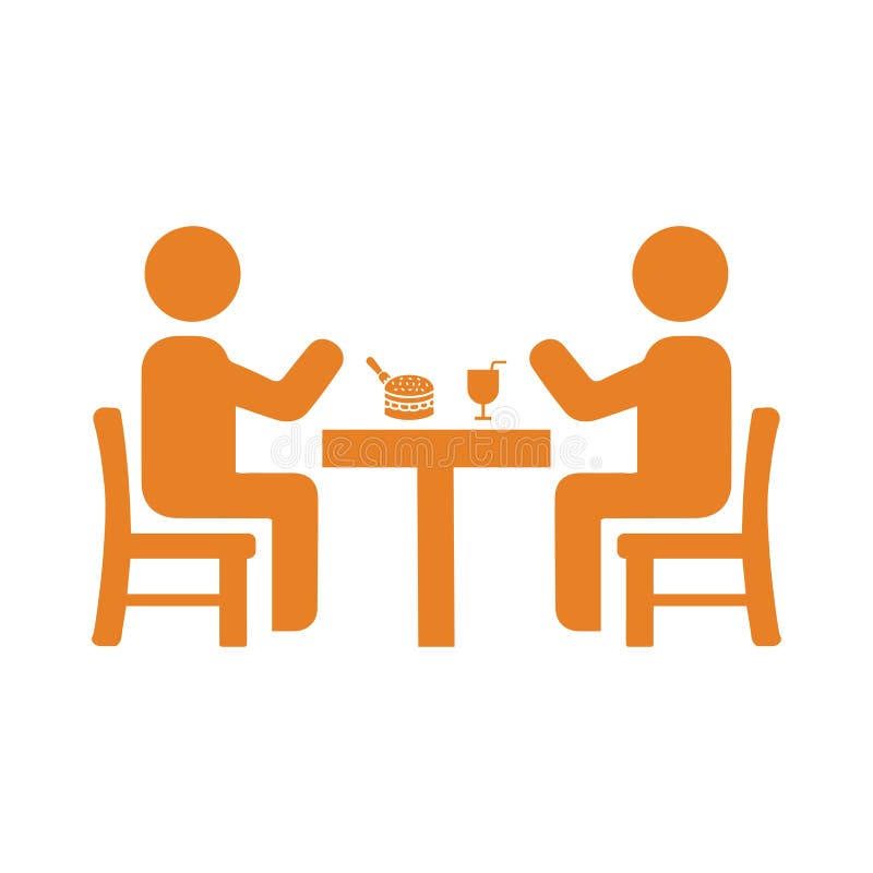 Conversation, Food, Service Icon. Simple Vector Design Stock Vector ...