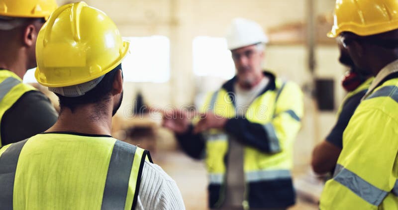 Conversation Foreman Construction Team Site Planning Building ...