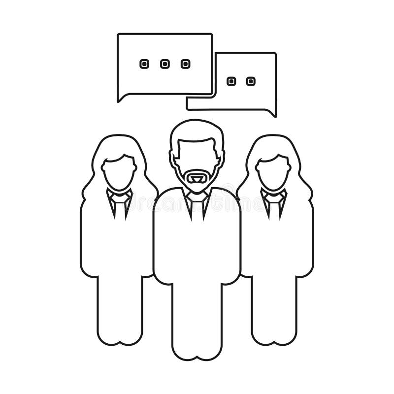 Conversation icon. stock vector. Illustration of internet - 197569647