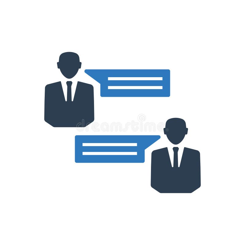 Conversation icon stock illustration. Illustration of speech - 374369447