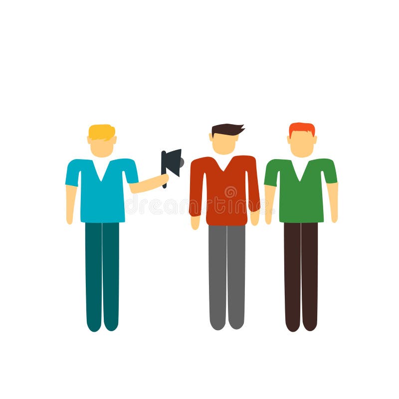 Conversation Icon Vector Isolated on White Background, Conversation ...