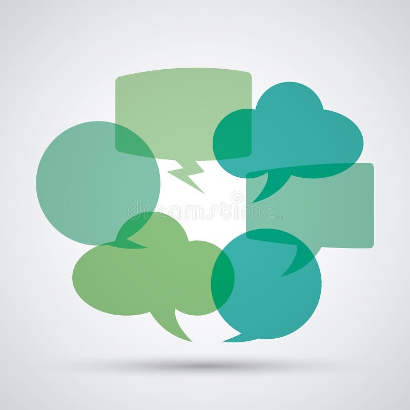 Conversation icons design stock vector. Illustration of speech - 63368869