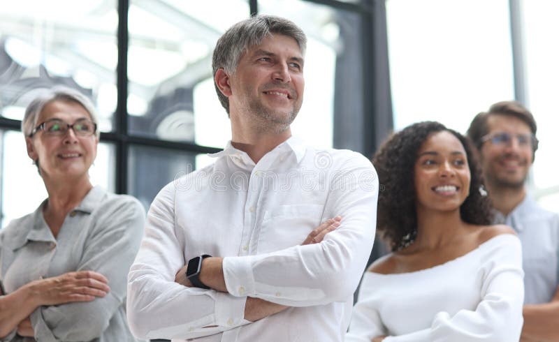 Conversation between Managers and Employees in the Office Stock Image ...