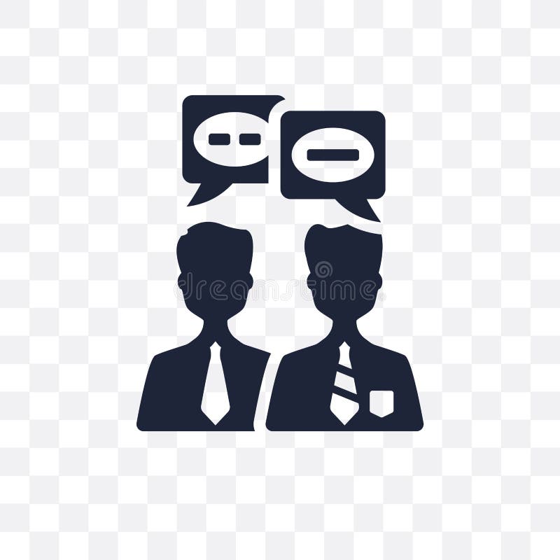 Conversation Transparent Icon. Conversation Symbol Design from H Stock ...