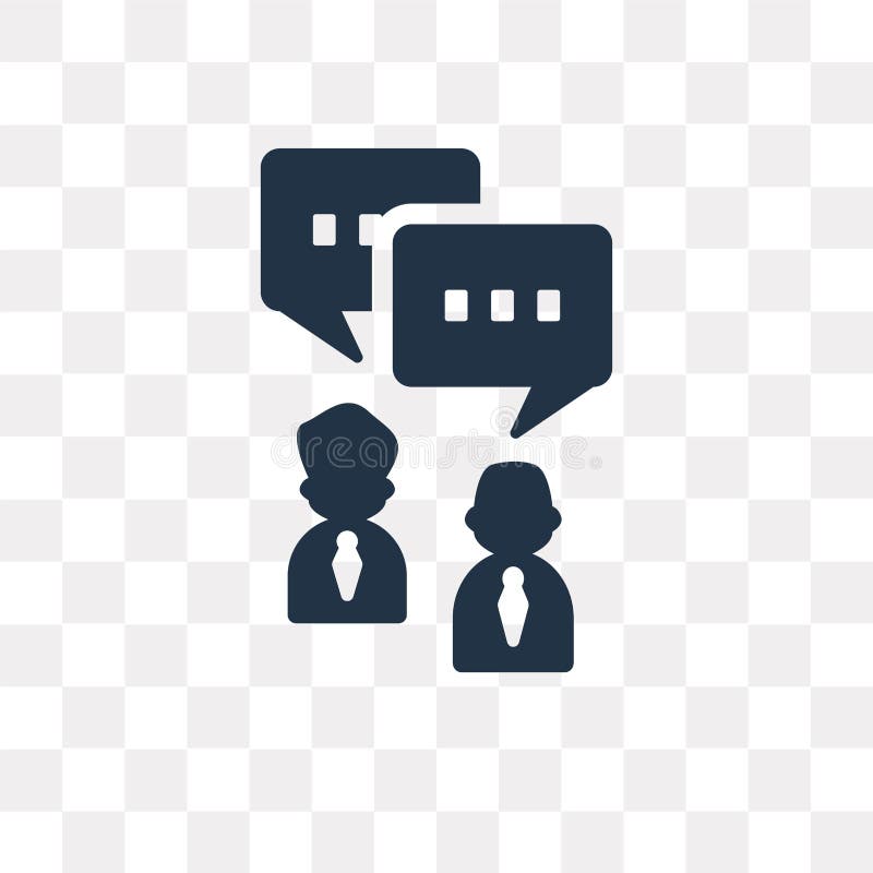 Transparent conversation stock vector. Illustration of blue - 21436795
