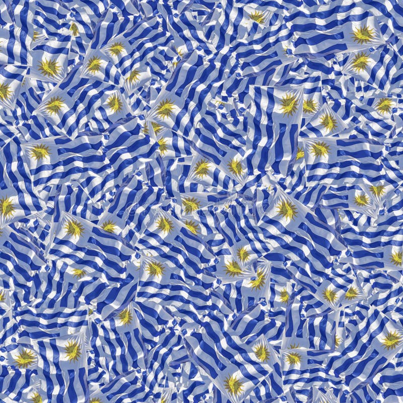 Uruguay Flag Motif Pattern stock illustration. Illustration of paper - 249394414