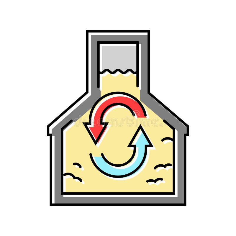Conversion Biomass Color Icon Vector Illustration Stock Illustration ...