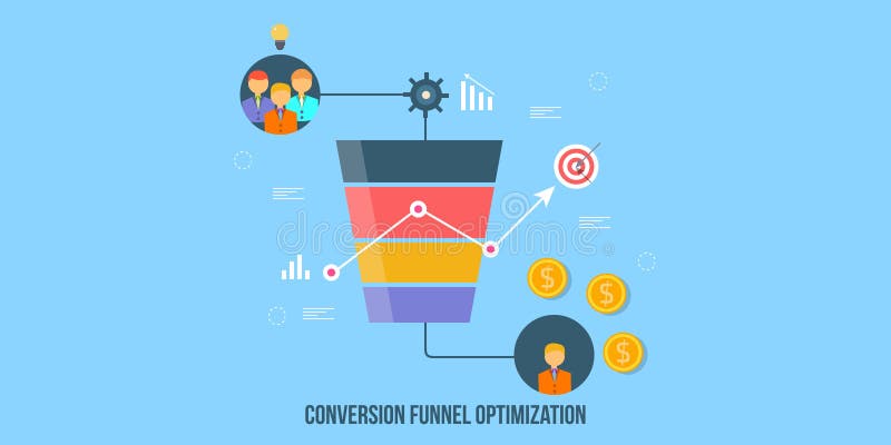 Hand Drawn Concept Whiteboard Drawing - Purchase Funnel Stock Vector - Illustration of ...