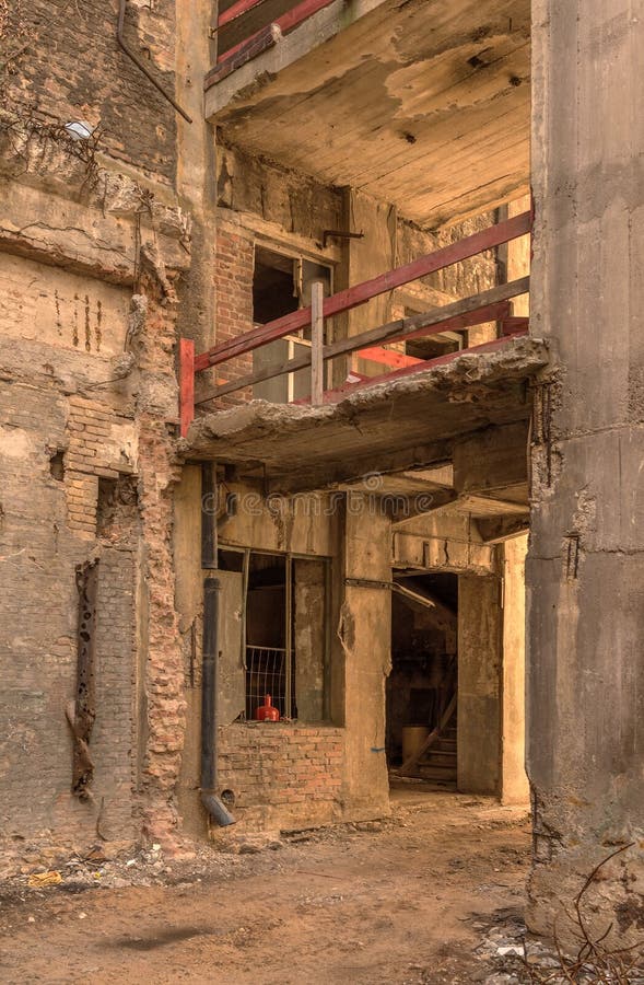 Conversion and Restoration of an Old Factory Site into Apartments Stock ...