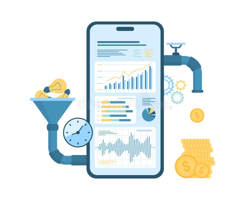 Four Marketing Ideas Process Chart Template for Presentation Stock ... Four Marketing Ideas Process Chart Template for Presentation Stock ...