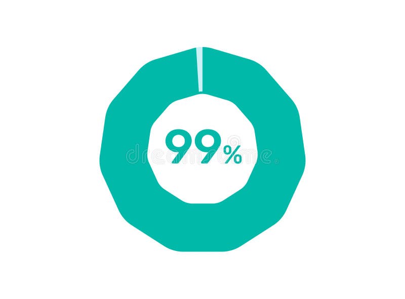 28 Percentage, Circle Pie Chart Showing 28 Percentage Diagram ...