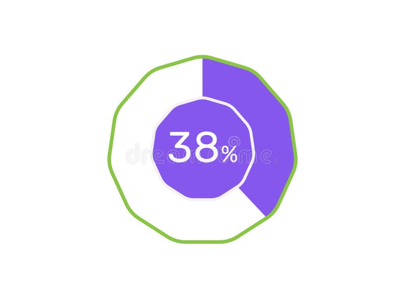 38 Percentage, 38 Percentage Ready To Use for Web Design, Infographic ...