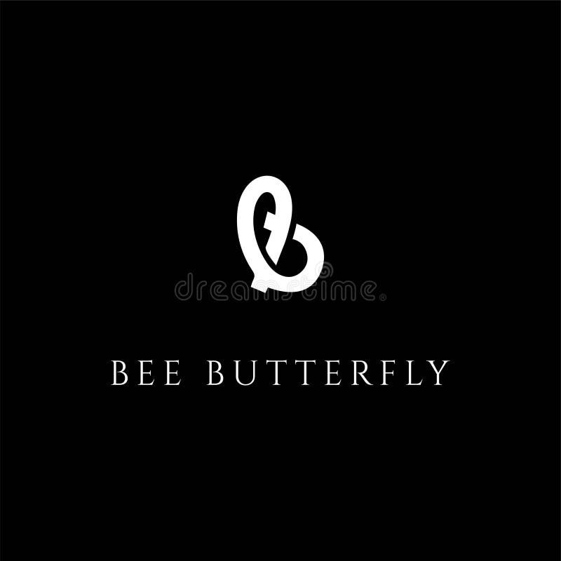 Butterfly Logo Letter B Stock Illustrations – 148 Butterfly Logo Letter ...