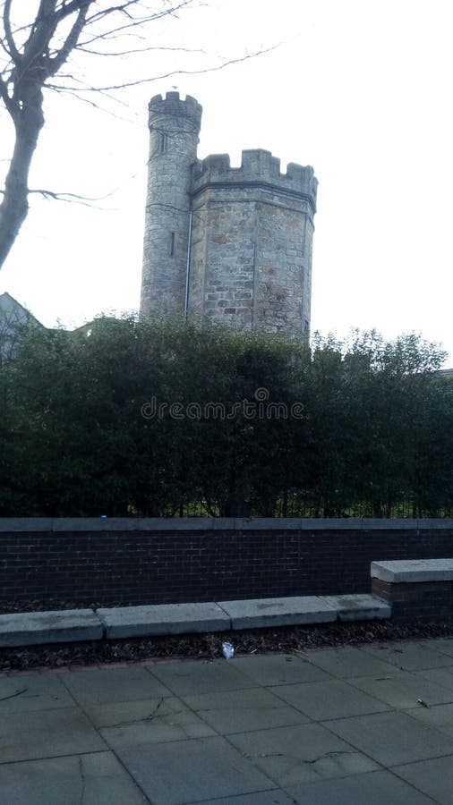 Converted Castle Now a House Stock Photo - Image of converted, castle ...