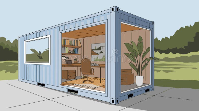 A Converted Shipping Container Turned into a Stylish and Functional ...