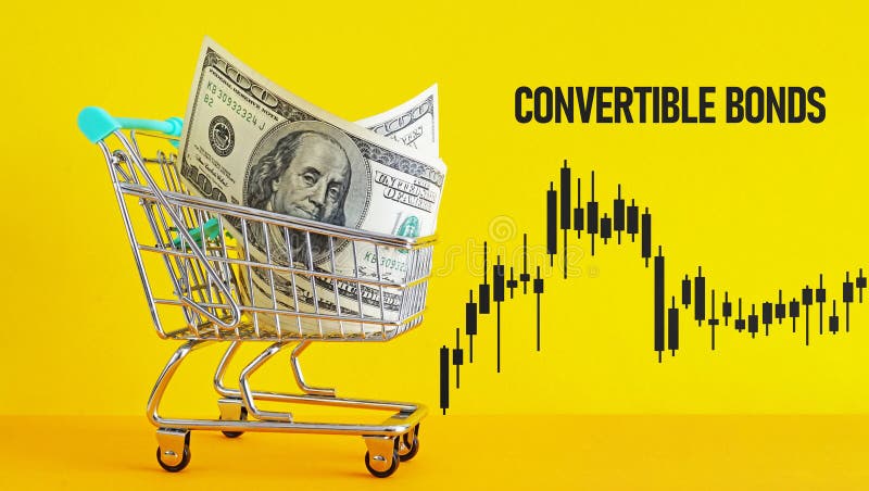 Convertible Bonds are Shown Using the Text Stock Illustration ...