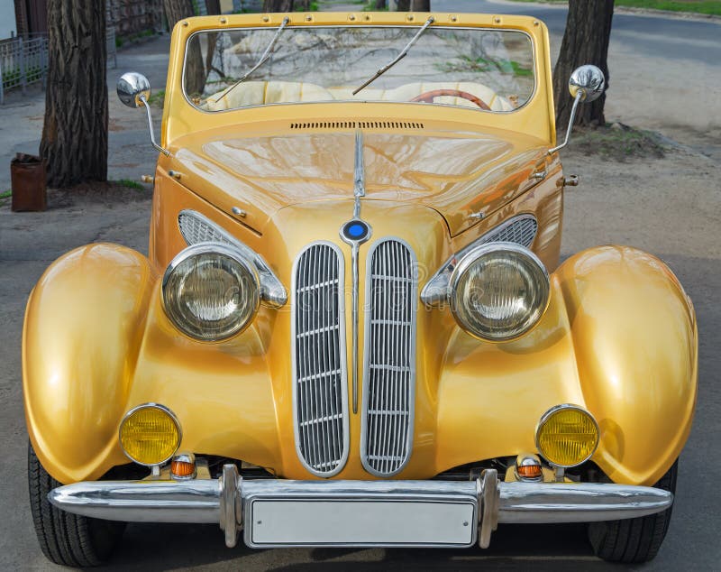 Convertible car stock photo. Image of classic, classical - 61095206