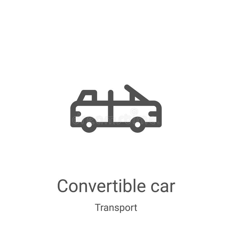 Transport of Convertible Car Collection Stock Vector - Illustration of ...