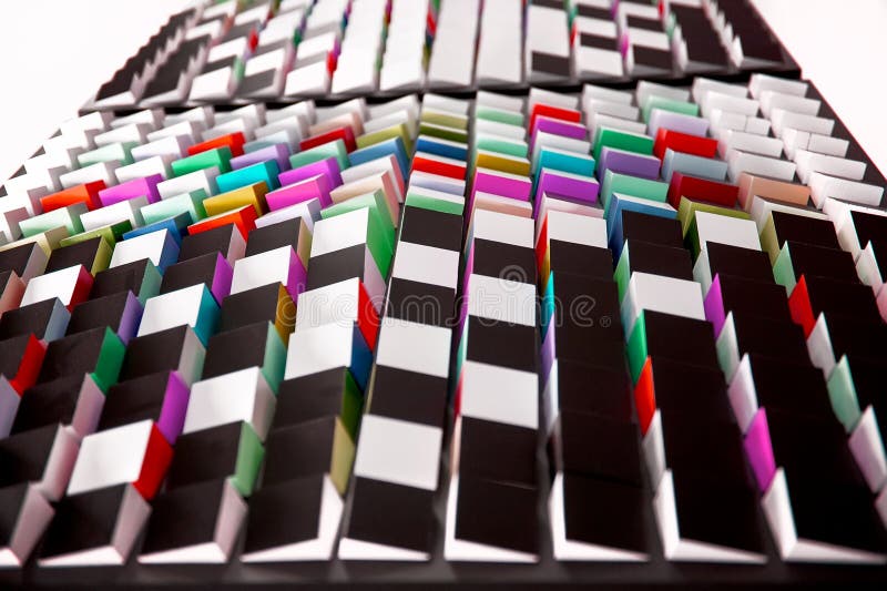 Convex cubes on the wall stock photo. Image of black - 149988188