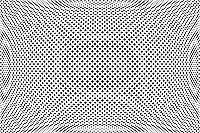 Convex Pattern. Abstract Checked Dots Texture Stock Vector ...