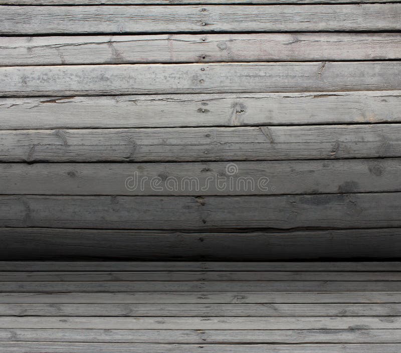 Convex Texture Nailed Wooden Railing Stock Photo - Image of structure ...