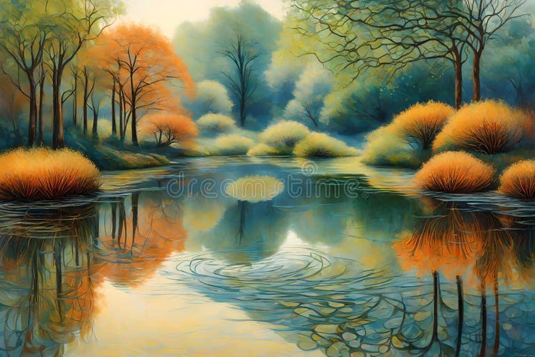 The Interconnectedness of Emotions with an Image of Overlapping Ripples ...