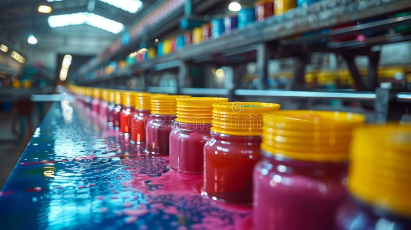 Large Format Printer Producing AI Generated Stock Illustration ...